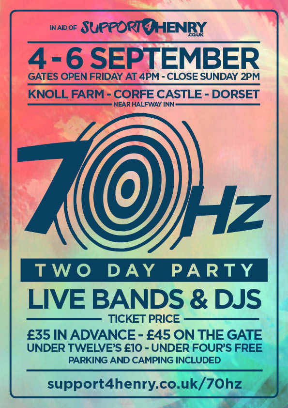 70hz Party - Support 4 Henry